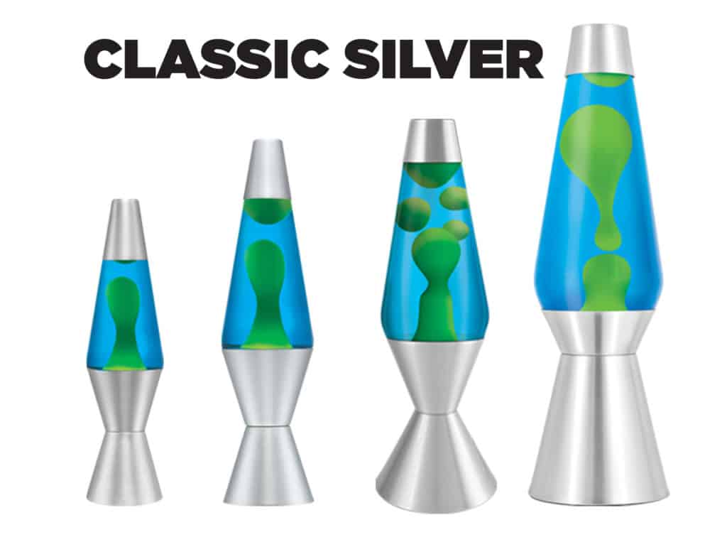 Classic Silver Base LAVA® Lamps | LAVA® Lamp